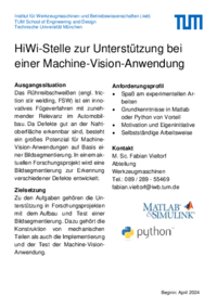 Fachschaft Maschinenbau: BaSaMa & HiWi